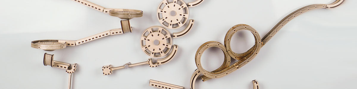 Wooden Marble Run | Infinity Trax – Deep Make