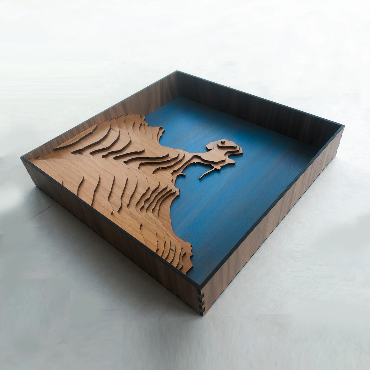 Custom Topographical Map – Deep Make